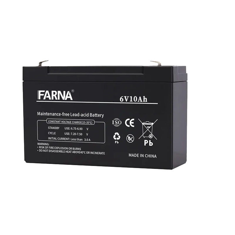 6V 10Ah Deep Cycle Battery for UPS & Alarm Systems
