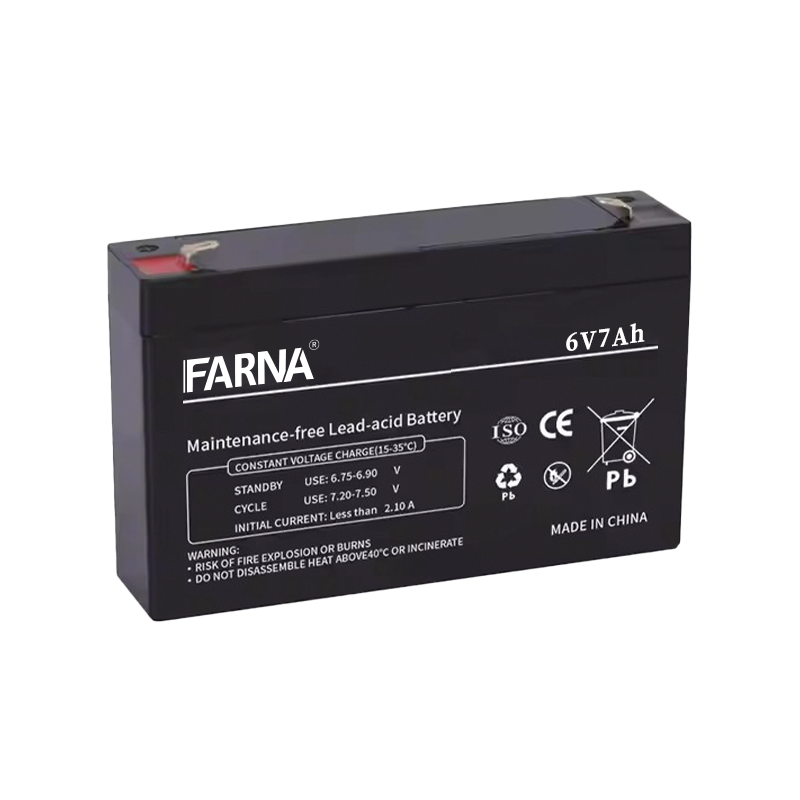 6V 7Ah Deep Cycle Battery for UPS &Alarm &Solar Systems