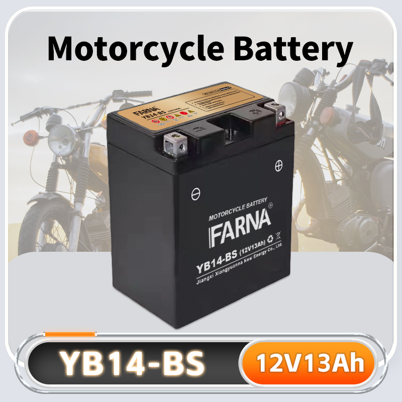 12V 14Ah motorcycle battery YB14