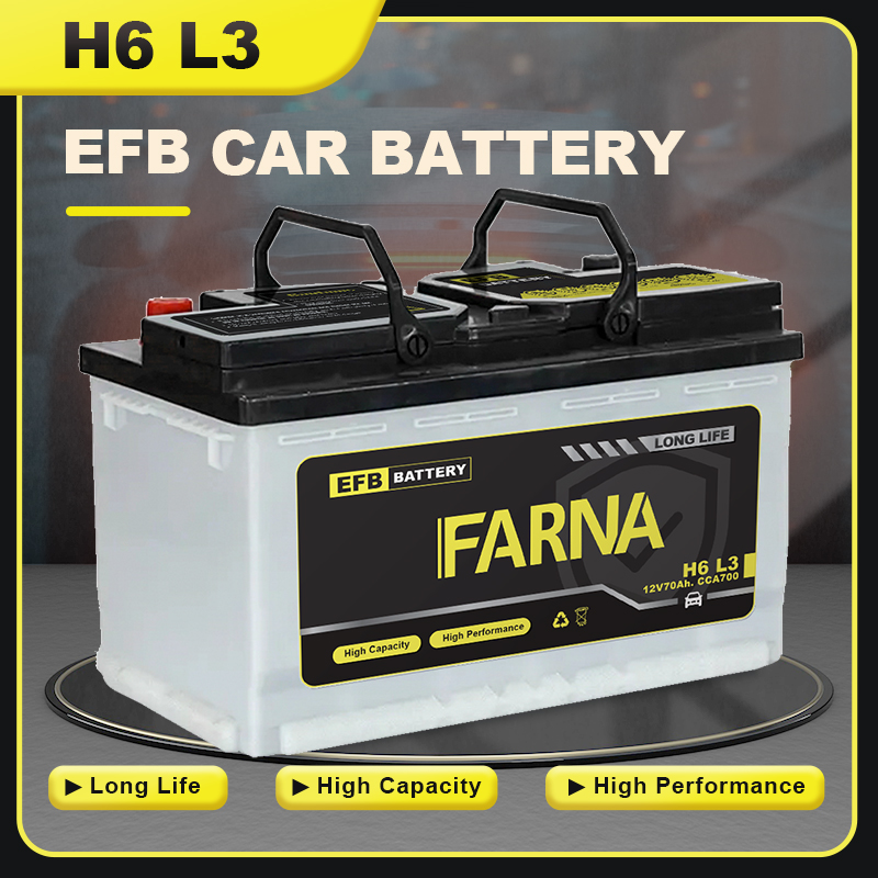 High Quality EFB 12V 70ah car battery