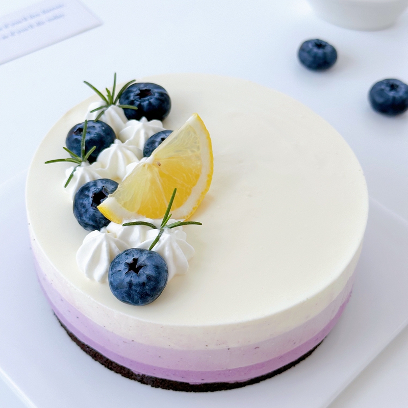 Blueberry Frozen Cheese Cake 8-inch