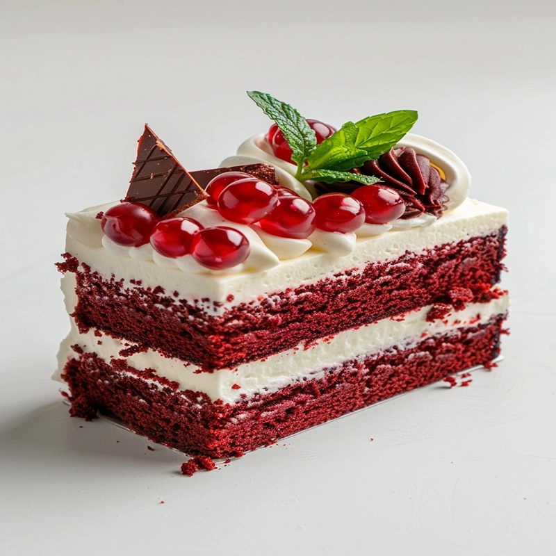 Indulge in Healthy Tea Time with Red Velvet Yogurt Squares