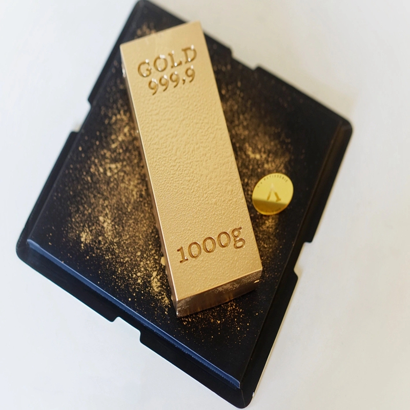 Gold Chocolate Bars 8-inch