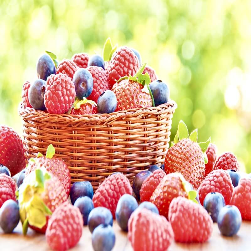 Healthy Frozen Mixed-Berry