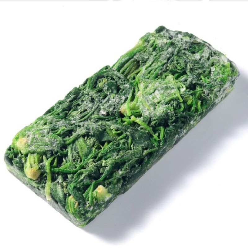 Healthy and Convenient Frozen Shepherd's Purse Cubes for Cooking