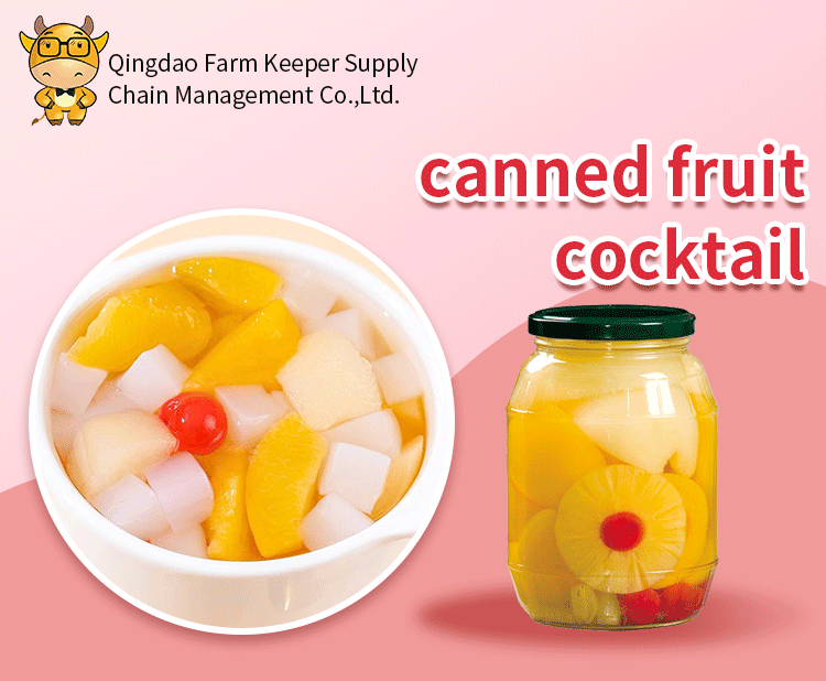 canned fruit cocktail