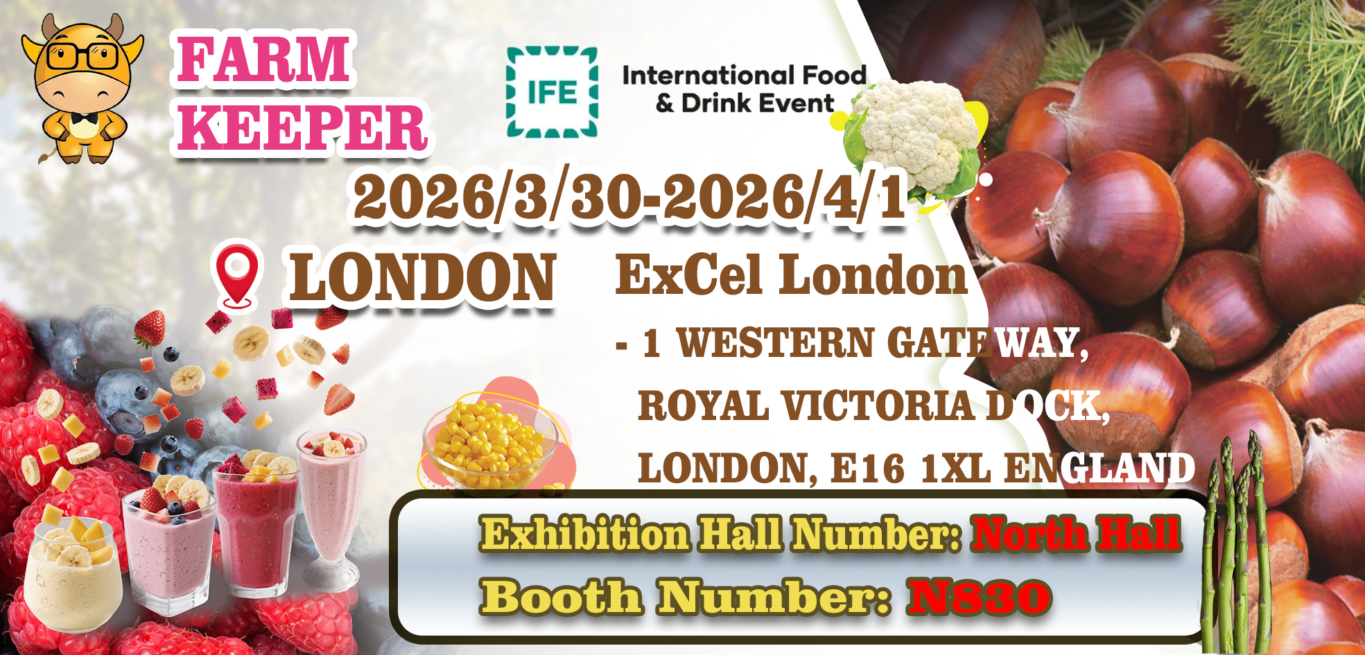 Visit us at IFE 2026 London!