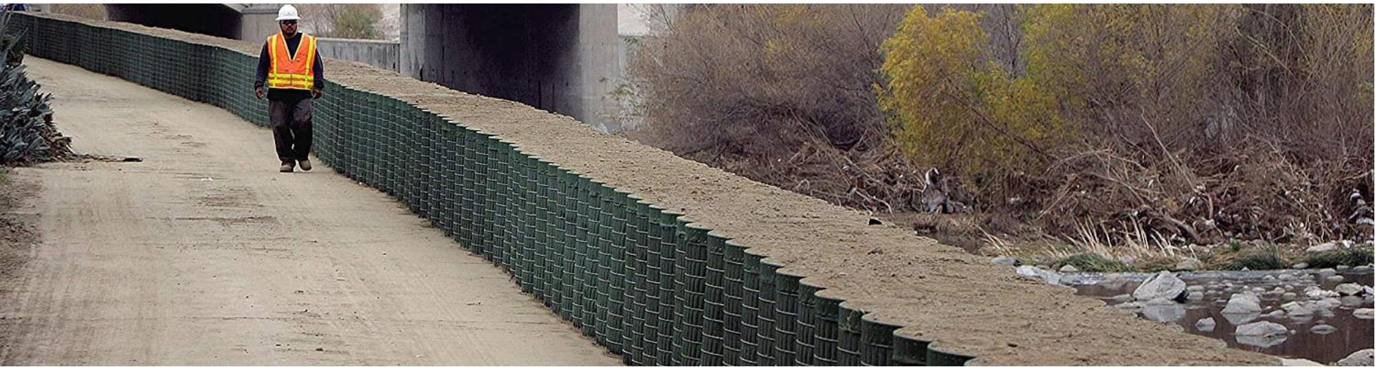 HESCO FLOOD BARRIER