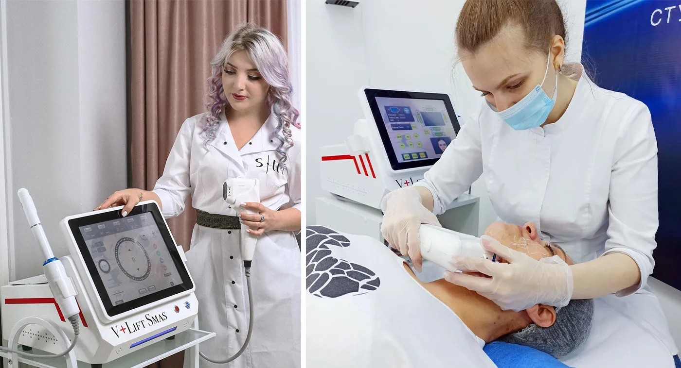 HIFU SMAS Skin Lifting and Tightening Anti-Aging 3 In 1 Machine