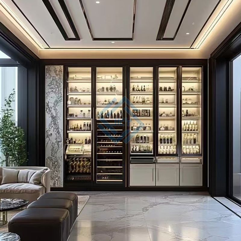 Stainless Steel Wine Cabinet