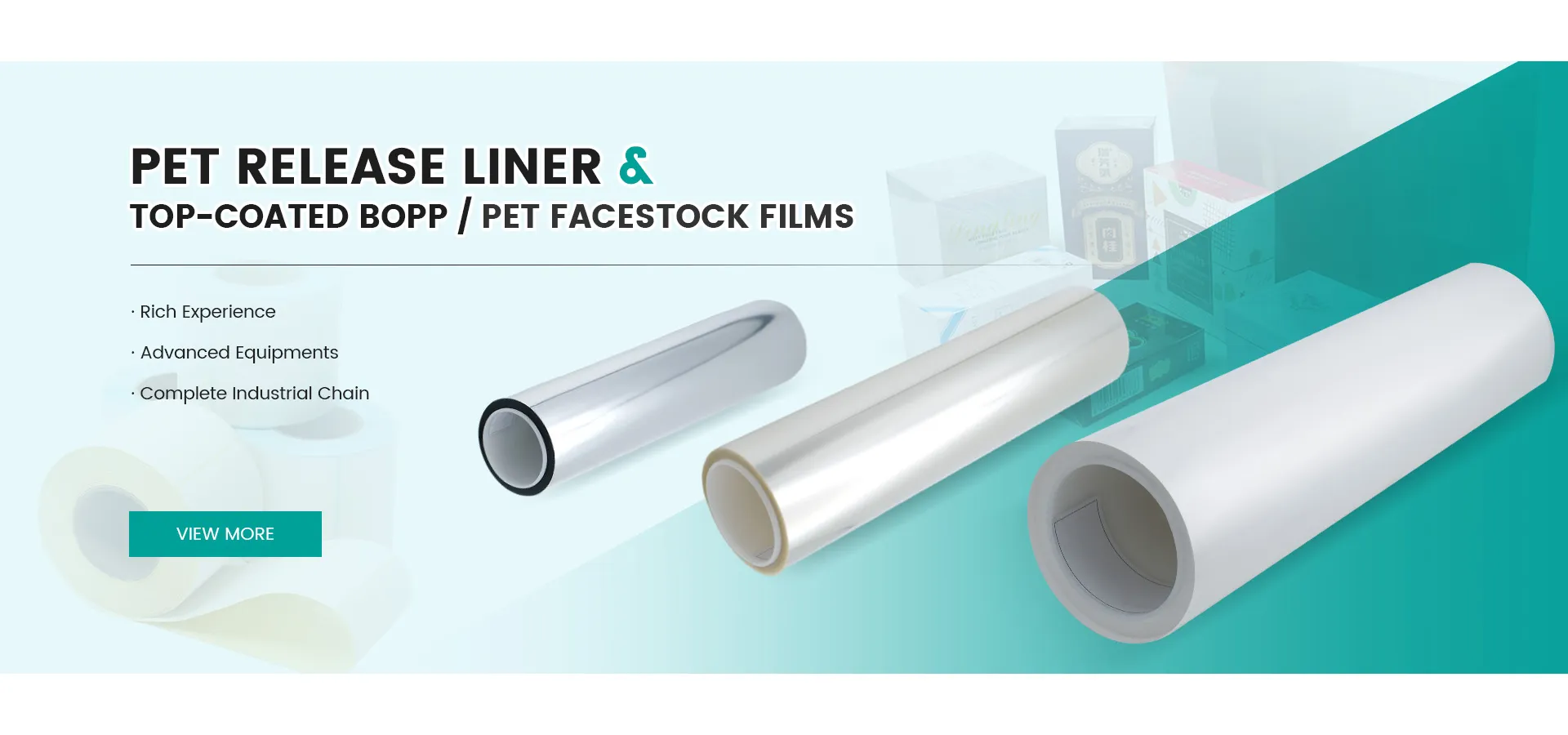 PET Liner, BOPP and PET Facestock，BOPP Base Film and PET Base Film ...