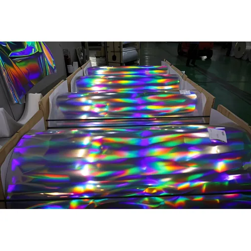 Premium BOPP Metallized Holographic Coating Film