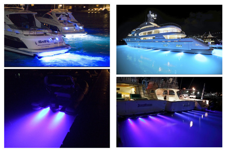 27W LED Drain Plug Boat Light