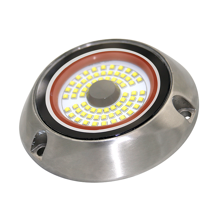 Round 180W Submarine Seawater Rustproof LED Underwater Boat Light