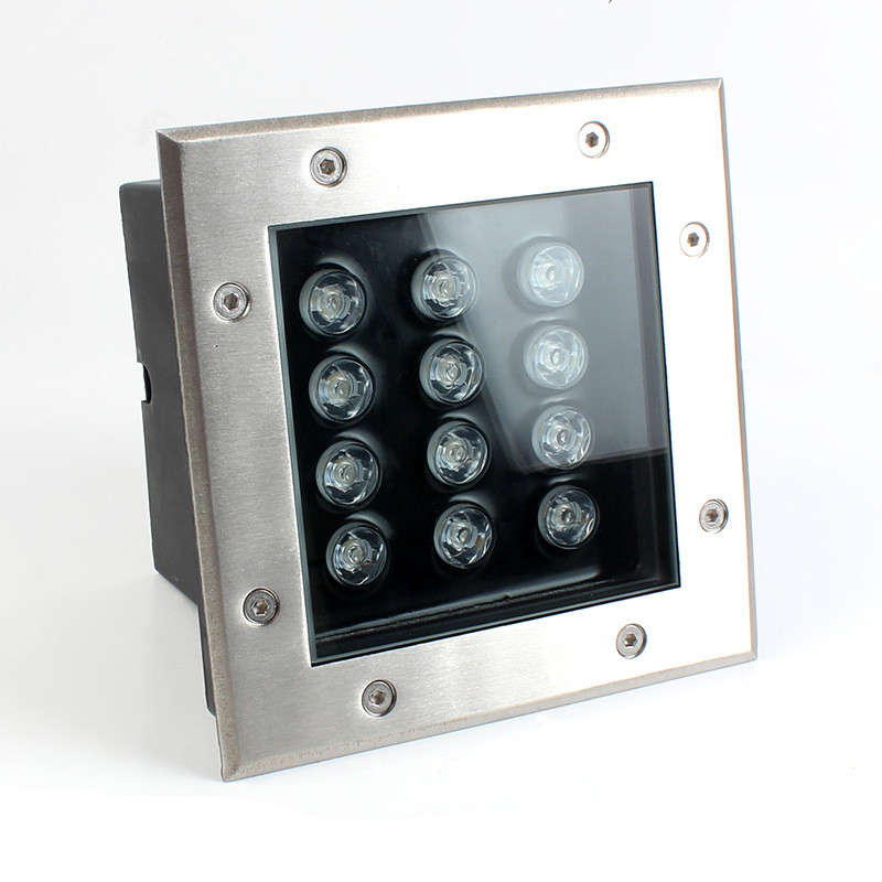 12W Square Led Buried Light