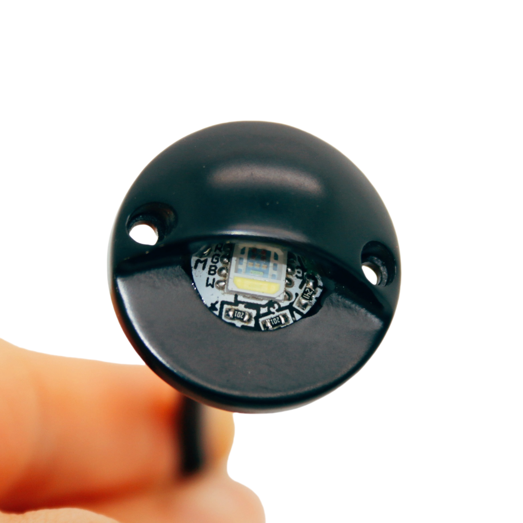 Black Finished RGBW 1W IP68 LED Step Light