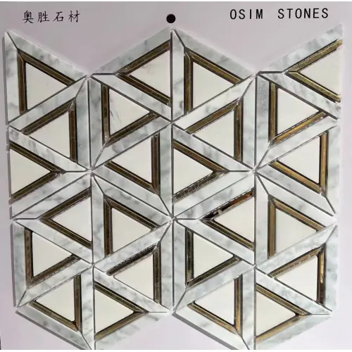 High-end Mosaic with triangular splicing