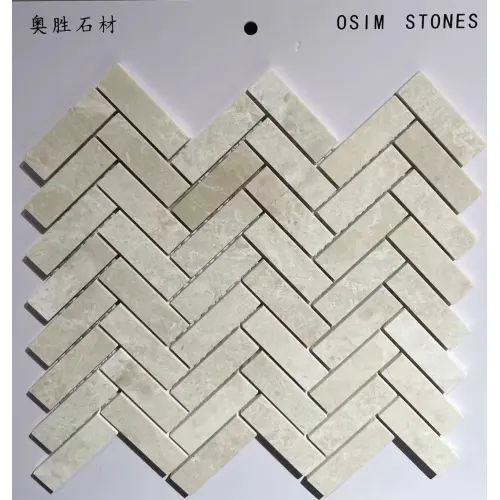 High-end Mosaic with fishbone splicing