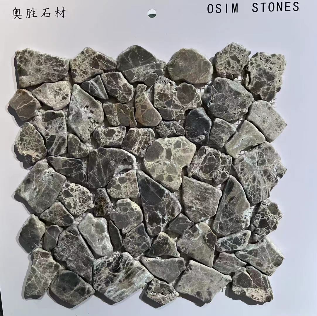 Marble broken mosaic