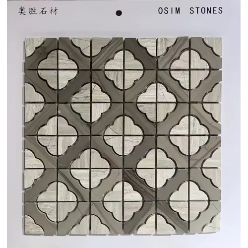 High-end Mosaic with flower-shaped splicing
