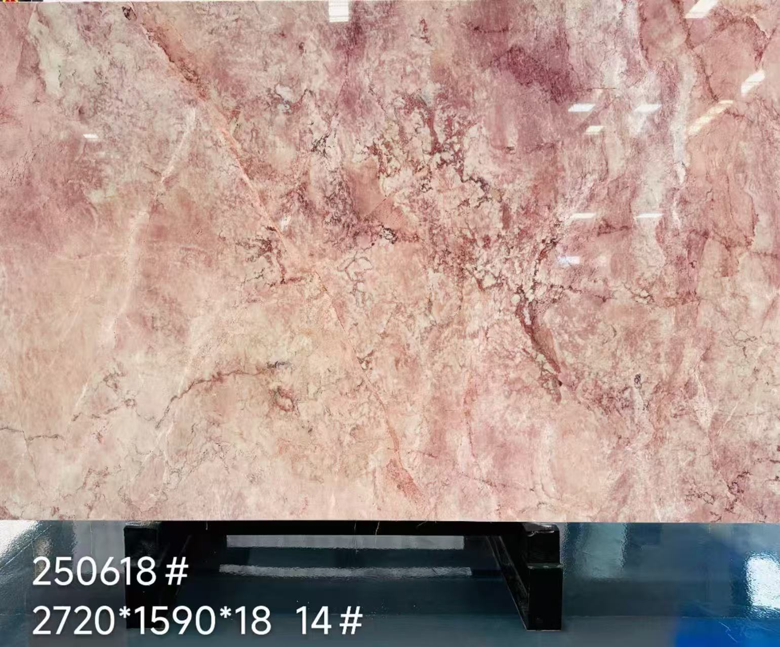Chanel pink marble