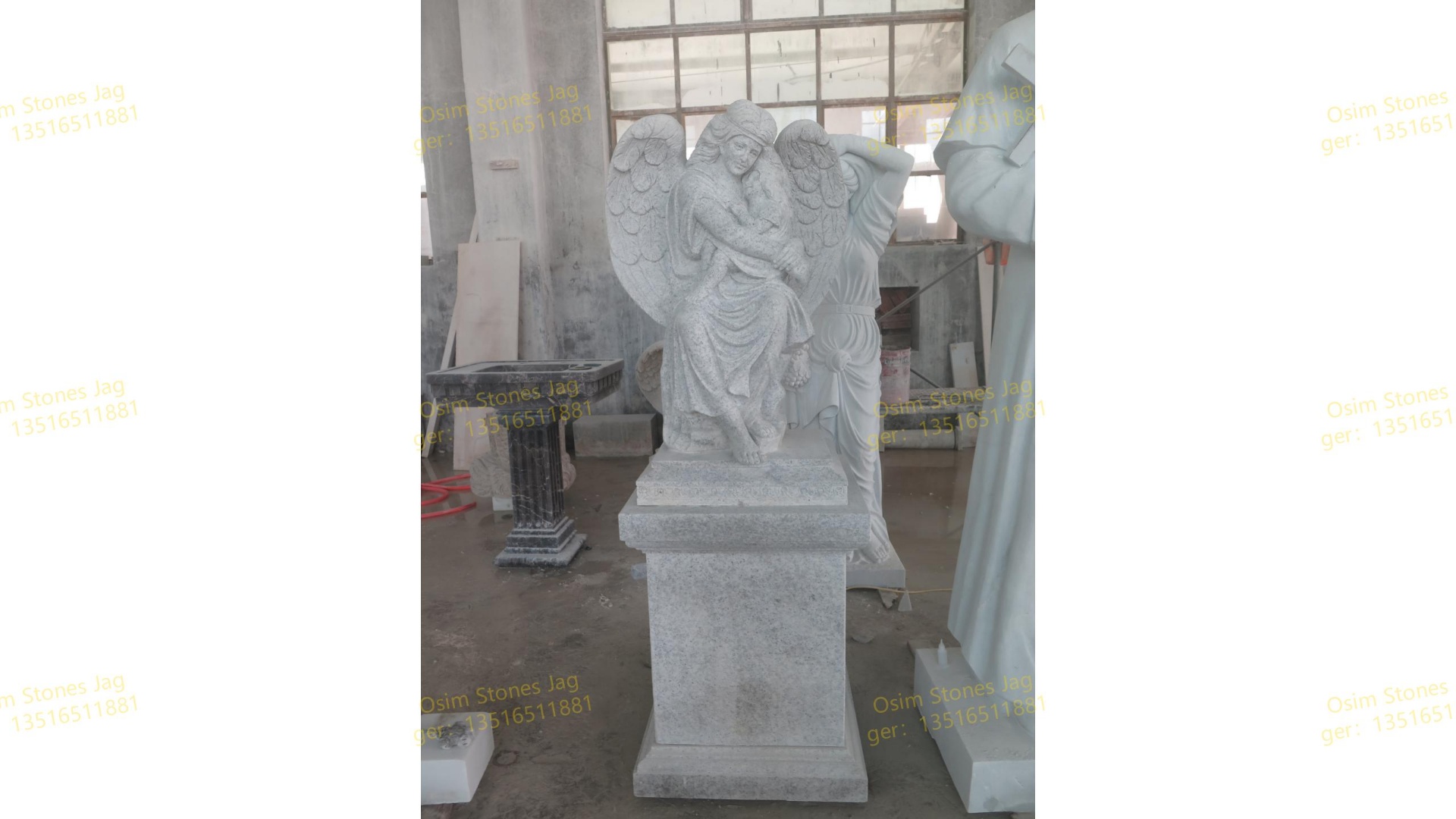 Marble figure sculpture2