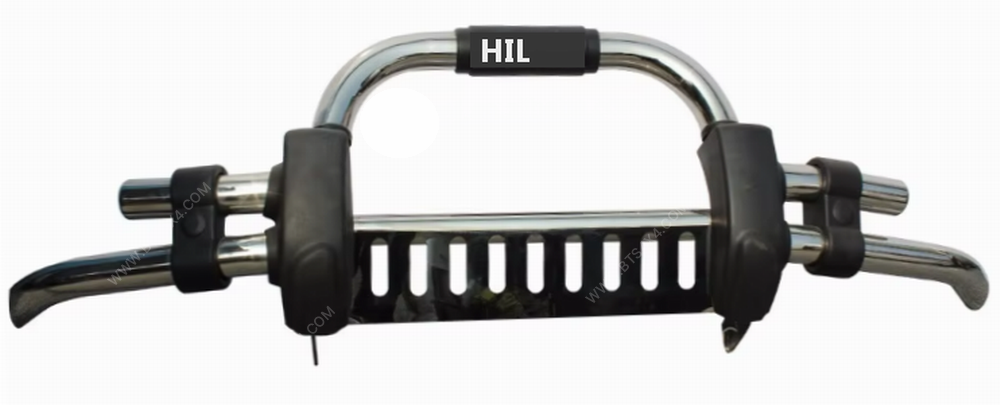Universal Grille Guard Nudge Bar with light protection tubes
