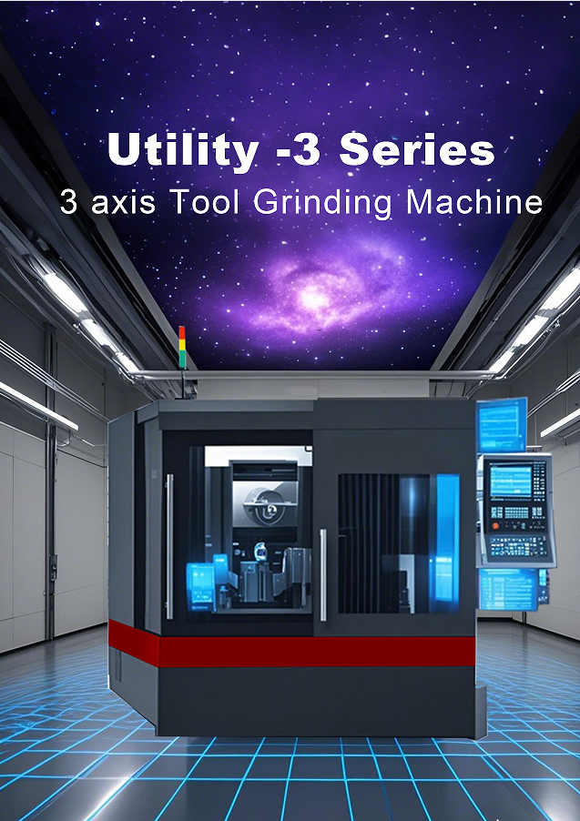 3 Axis Tool Grinder for Precision Milling