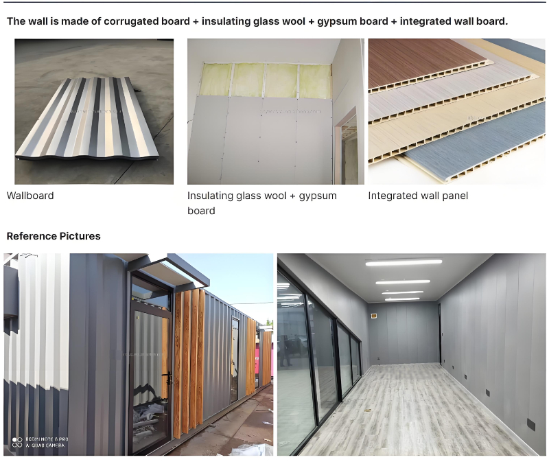 20FT Retractable Container House with Shade