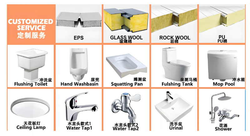 20FT Retractable Container Room, Retractable Container Room