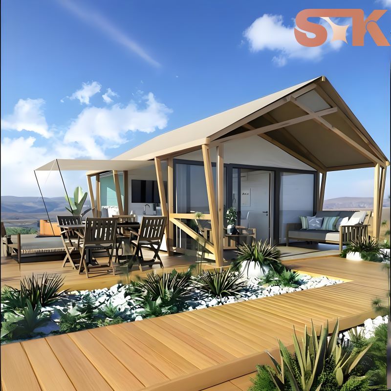 glamping tent high-end