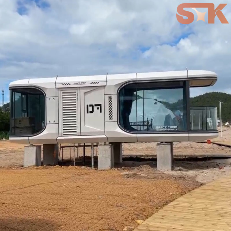 Capsule house D7 Prefabricated Space Capsule House