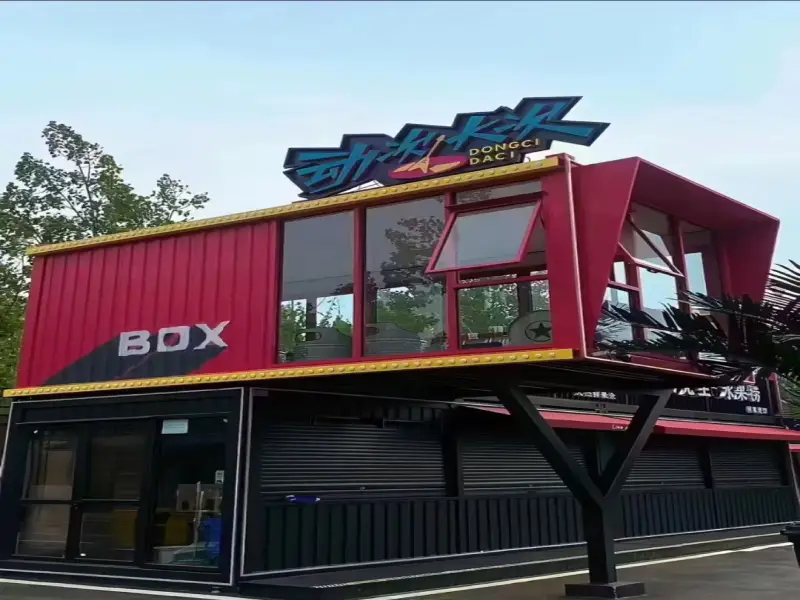 Snack Bar Creative Container Mobile House: A Real Case of Innovation in ...