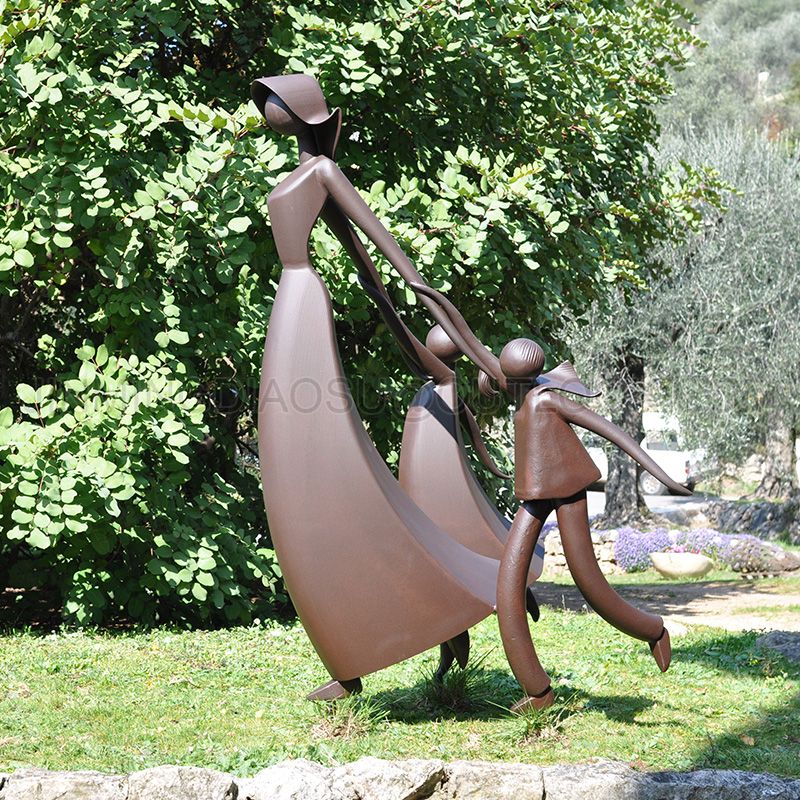 Abstract Figures Sculpture