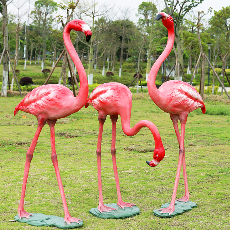 Flamingo Sculpture, Flamingo Statue, Large Flamingo Statue