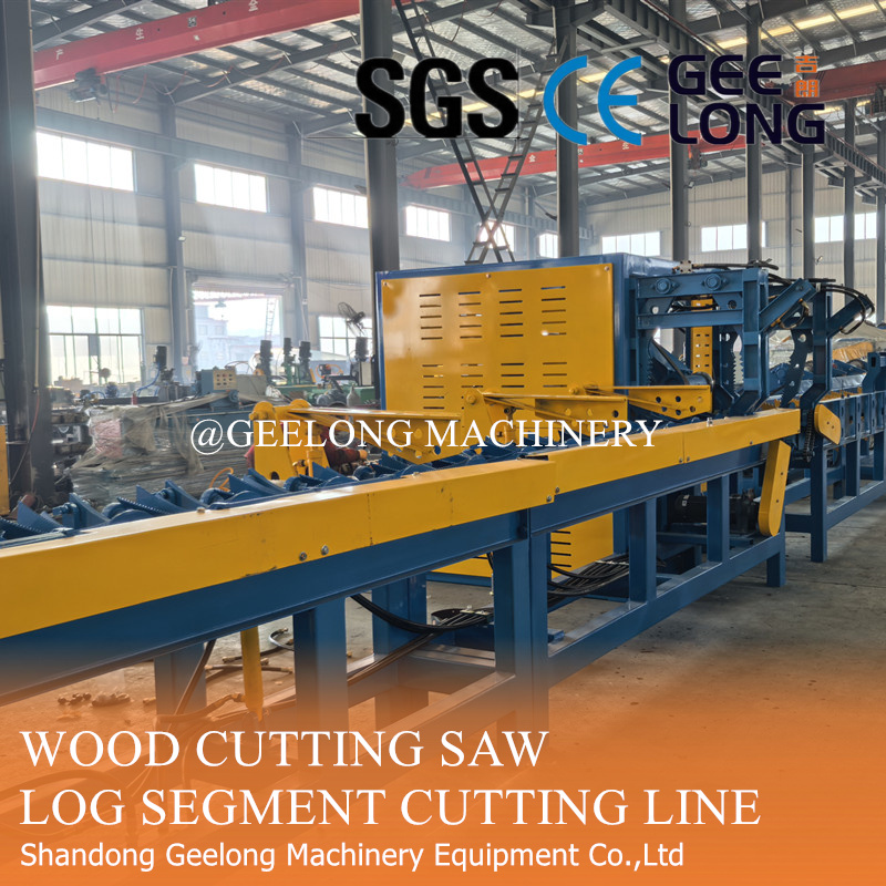 Automated log sawing production line丨Intelligent log cutting equipment