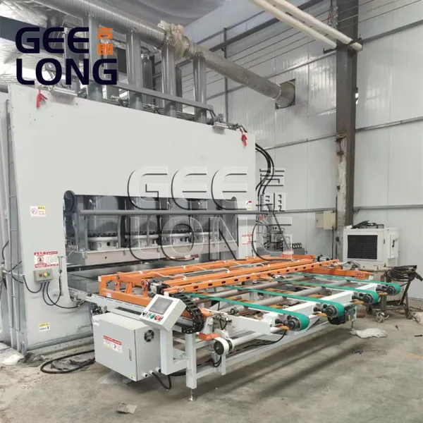 Short Cycle Melamine Lamination Hot Press Machine