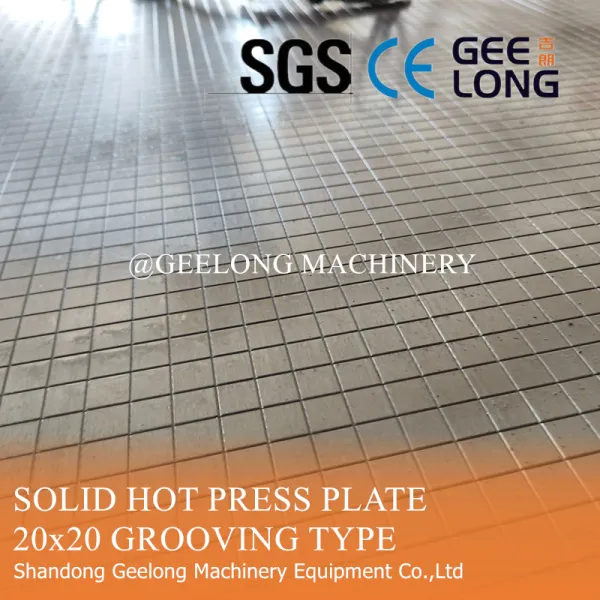 Plywood Hot Press Machine Hot Plate, Grooving Hot Press Plate