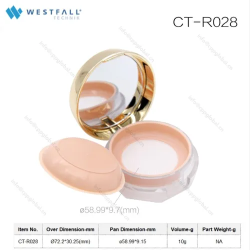 Empty loose powder container 10g - CT-R028