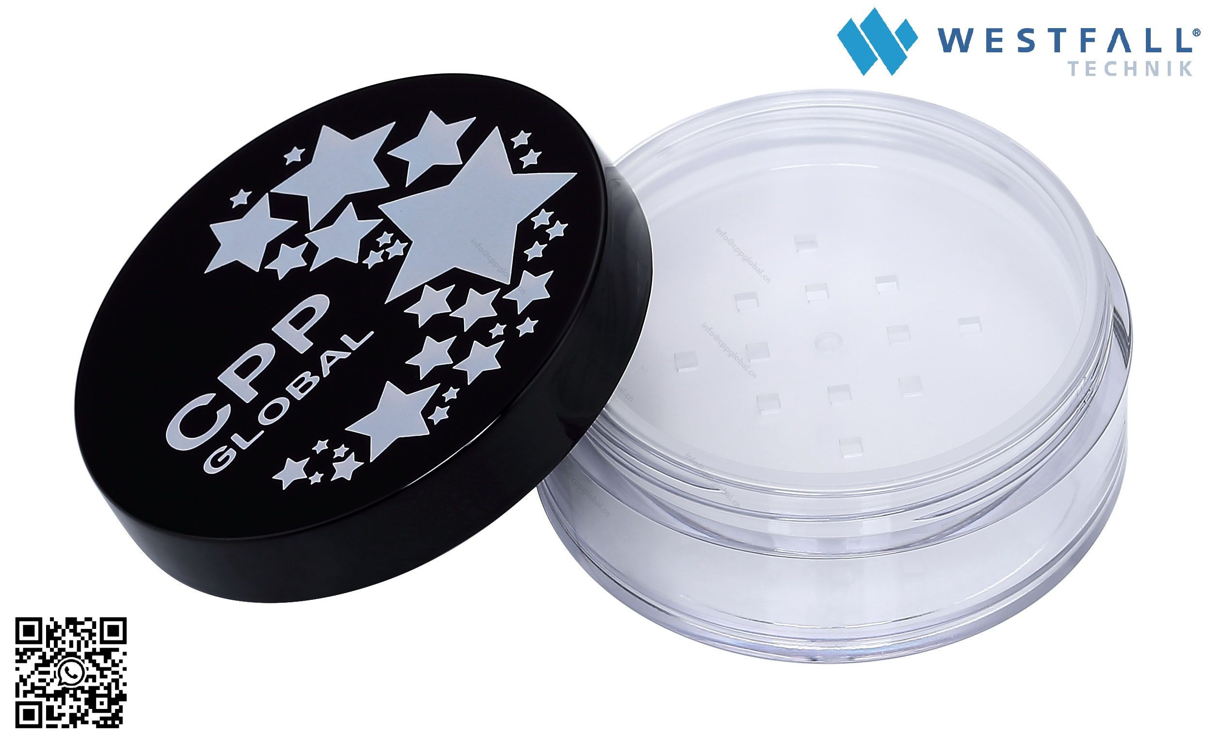PCR Loose powder container with sifter 3g - CT-R025