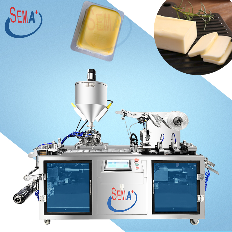 Automatic PVC plastic packaging material liquid butter blister ...