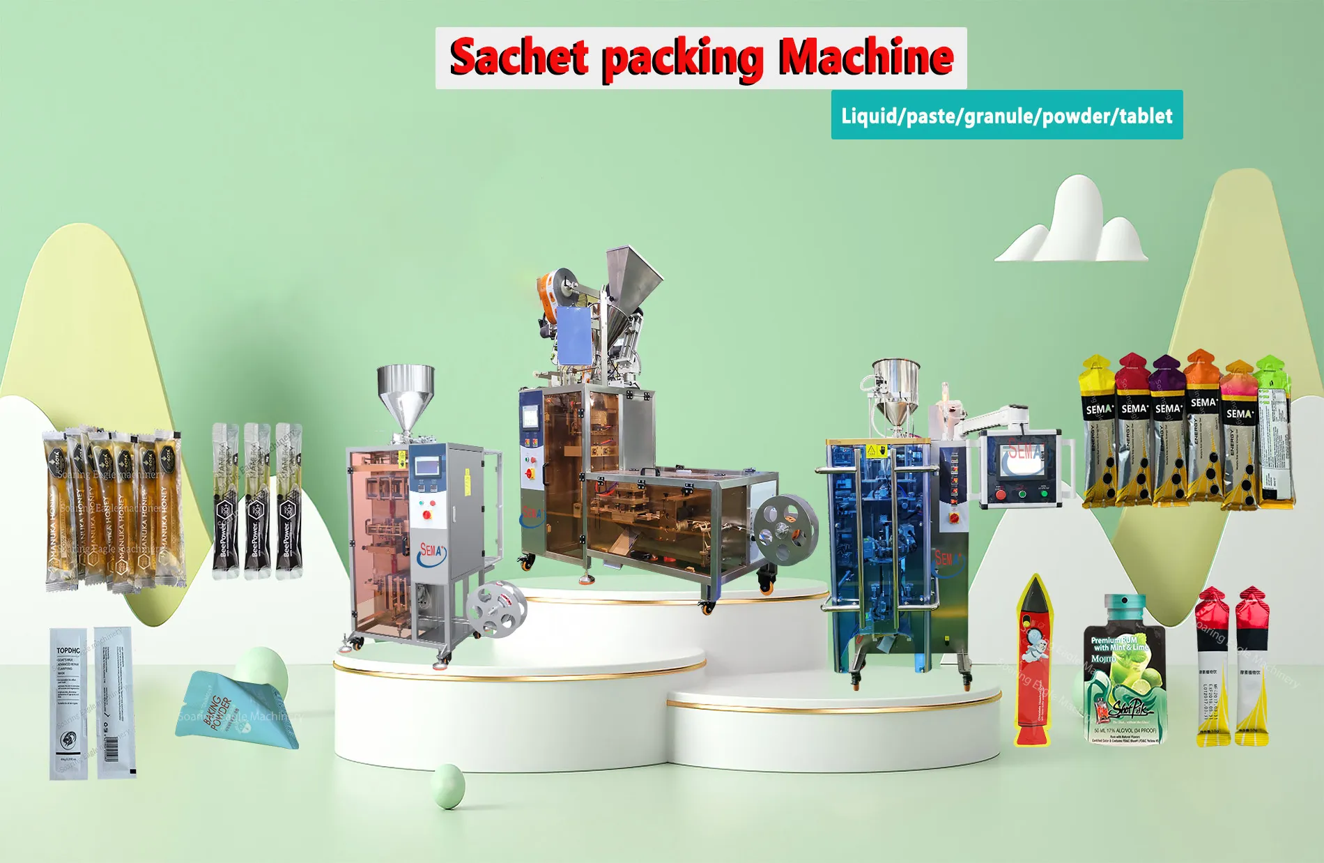 How Sachet Packing Machines Help Customers Improve Production Efficiency