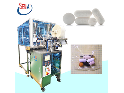 Multi-feeders Capsule Tablet Pill Sachet Packing Machine