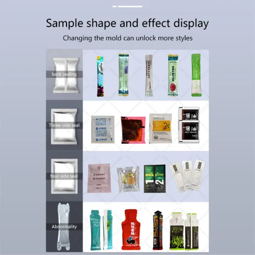 Vertical Chocolate Sauce Sachet Packaging Machine