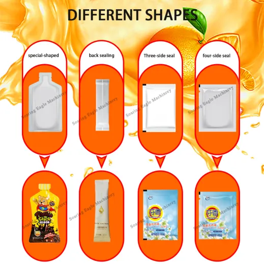Automatic small bag juice liquid packaging beverage filling sachet ...