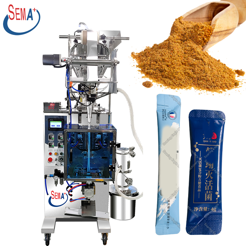 High quality Small sachets spices powder automatic filling machine ...