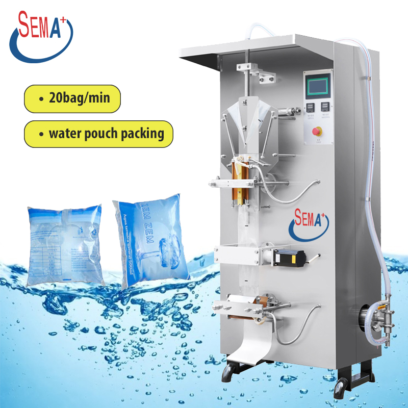 Basse qualité sachet machine de remplissage d’eau de qualité machine de ...