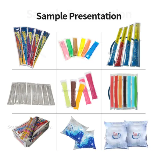 Automatic Multi Lane Sachet Liquid Ketchup Sauce Shampoo Ice Pop Sachet ...