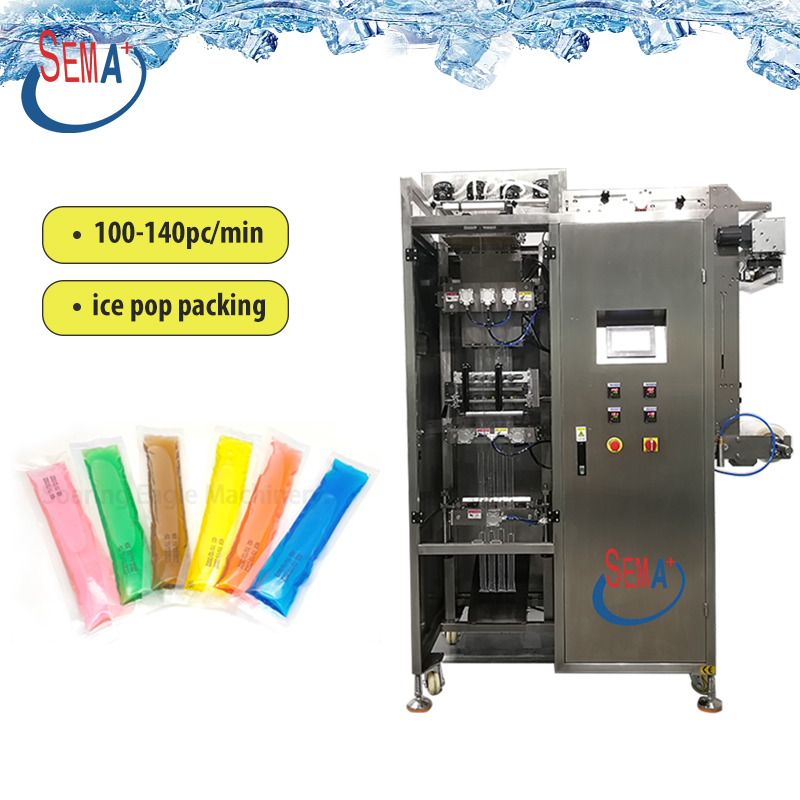 Automatic Multi Lane Sachet Liquid Ketchup Sauce Shampoo Ice Pop Sachet ...