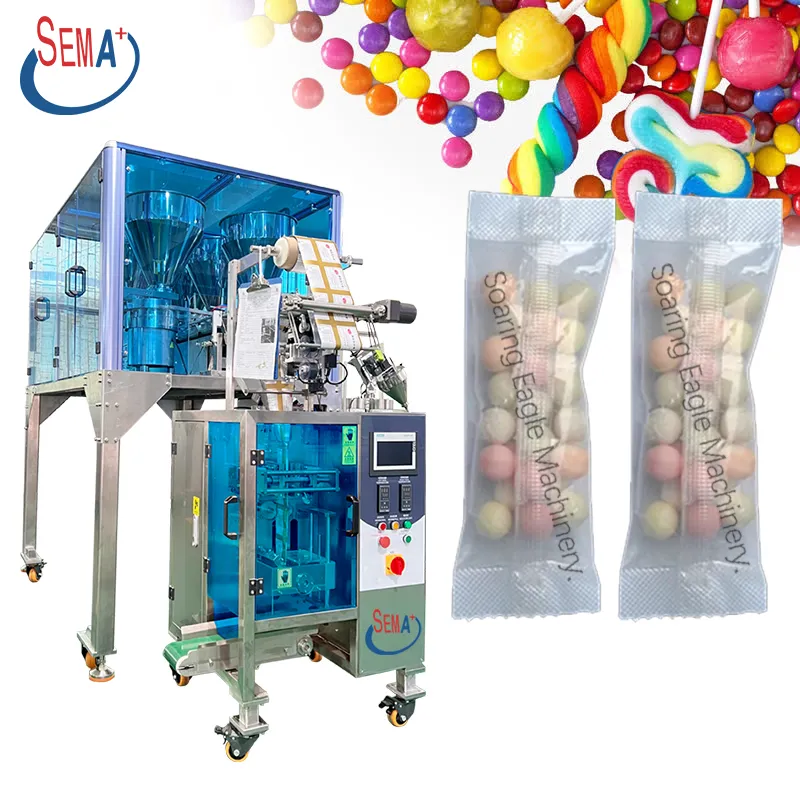 High Accuracy Multi Feeders Different Pills Tablets Sachet Packing Machine